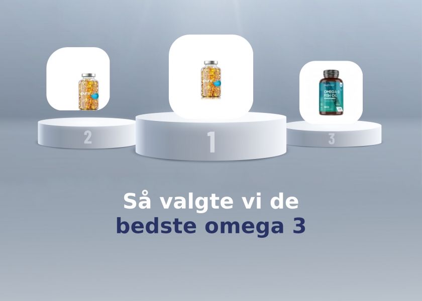 Bedste Omega-3 2024 - Bedst i test